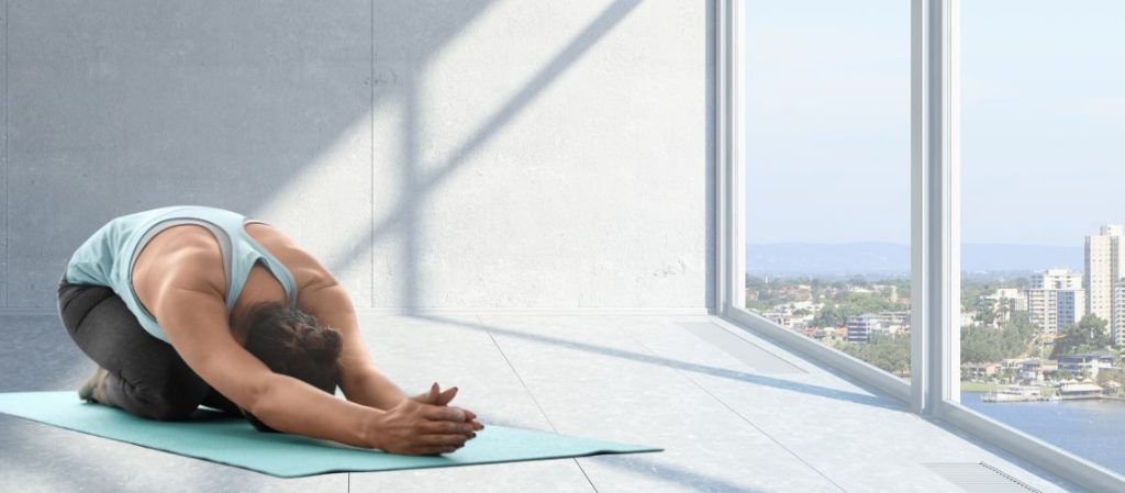 Balasana: pose de l'enfant - kavaalya